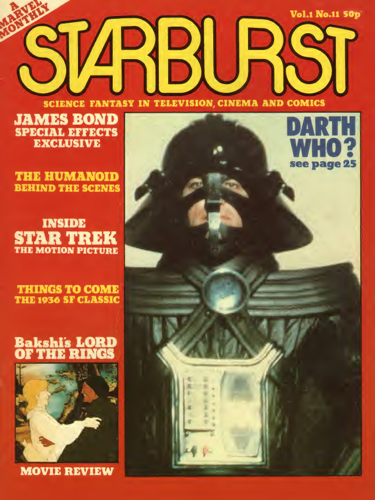 Starburst Magazine 011 1979-07 Marvel-UK | PDF | Middle Earth | J. R. R ...