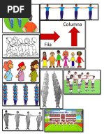 Tipos de Formaciones en Educación Física | PDF | Articulación | Hombro