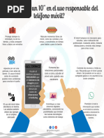 Uso Responsable Del Celular | PDF | Teléfonos móviles | Comunicación
