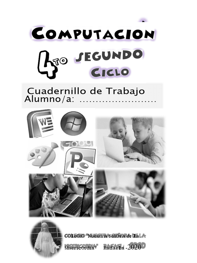 Conceptos Básicos de Computación 4º Grado | PDF | Microsoft PowerPoint | Hardware de la computadora