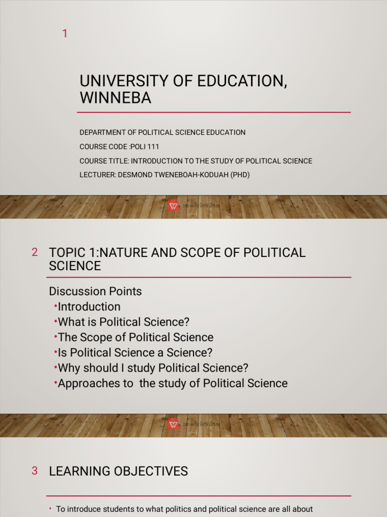 Introduction to Political Science | PDF | Science | Scientific Method