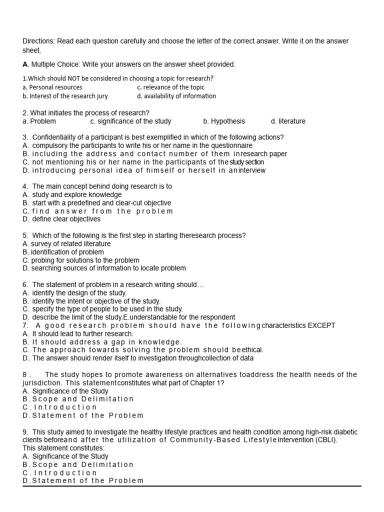 Final Exam PR 1 | PDF | Cognition | Science