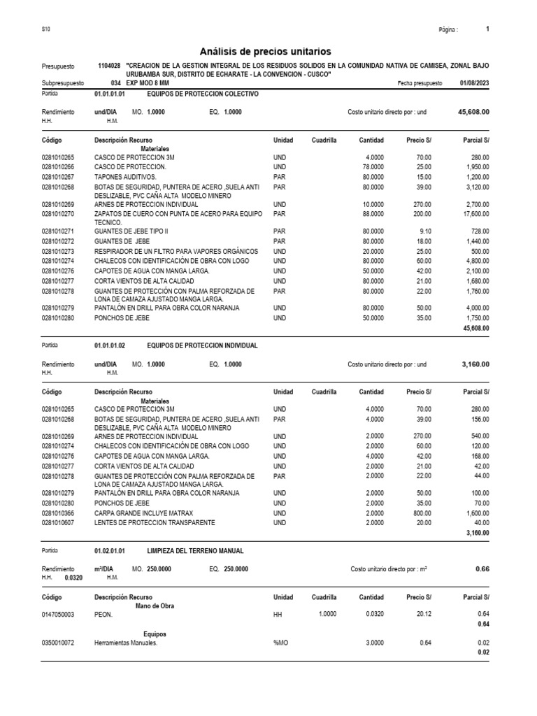 Apu MM | PDF | Producción y fabricación | Materiales