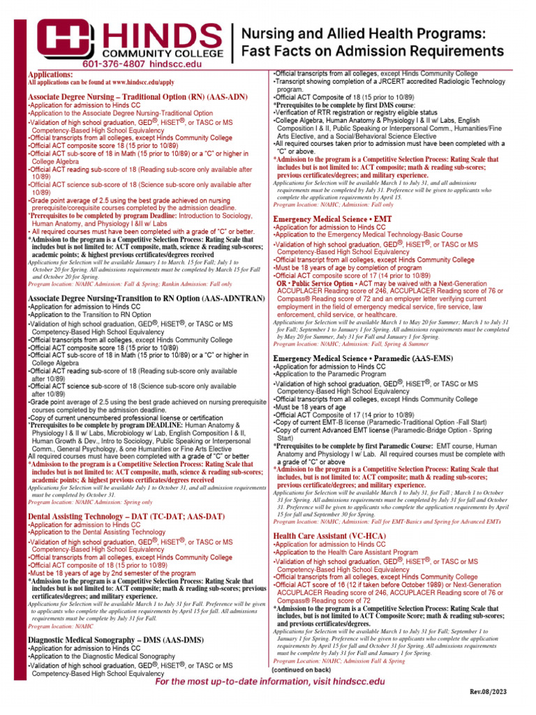 NAHC FastFacts | PDF | General Educational Development | Emergency Medical Technician