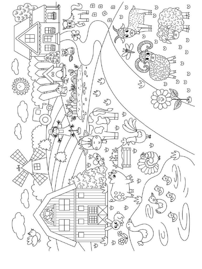 Coloring Pating For Kids | PDF