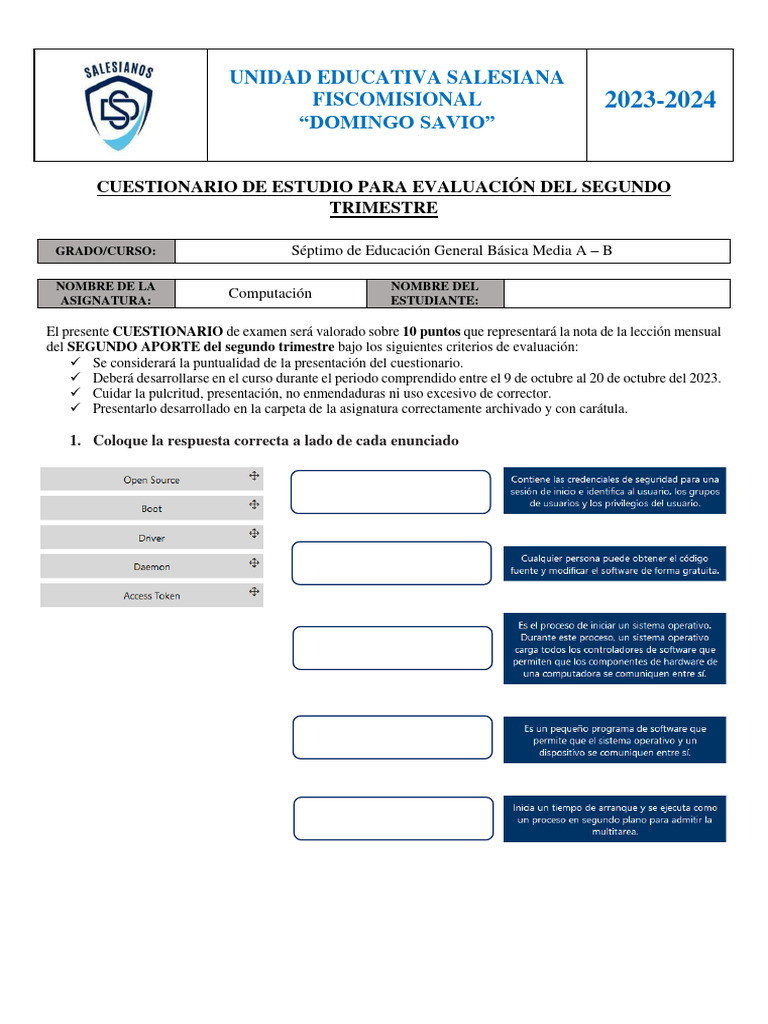 CUEST 7mo EGBM IIT 2023 | PDF | Sitios web | Red mundial