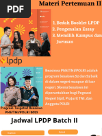 Contoh Essay Beasiswa LPDP Terbaik | PDF