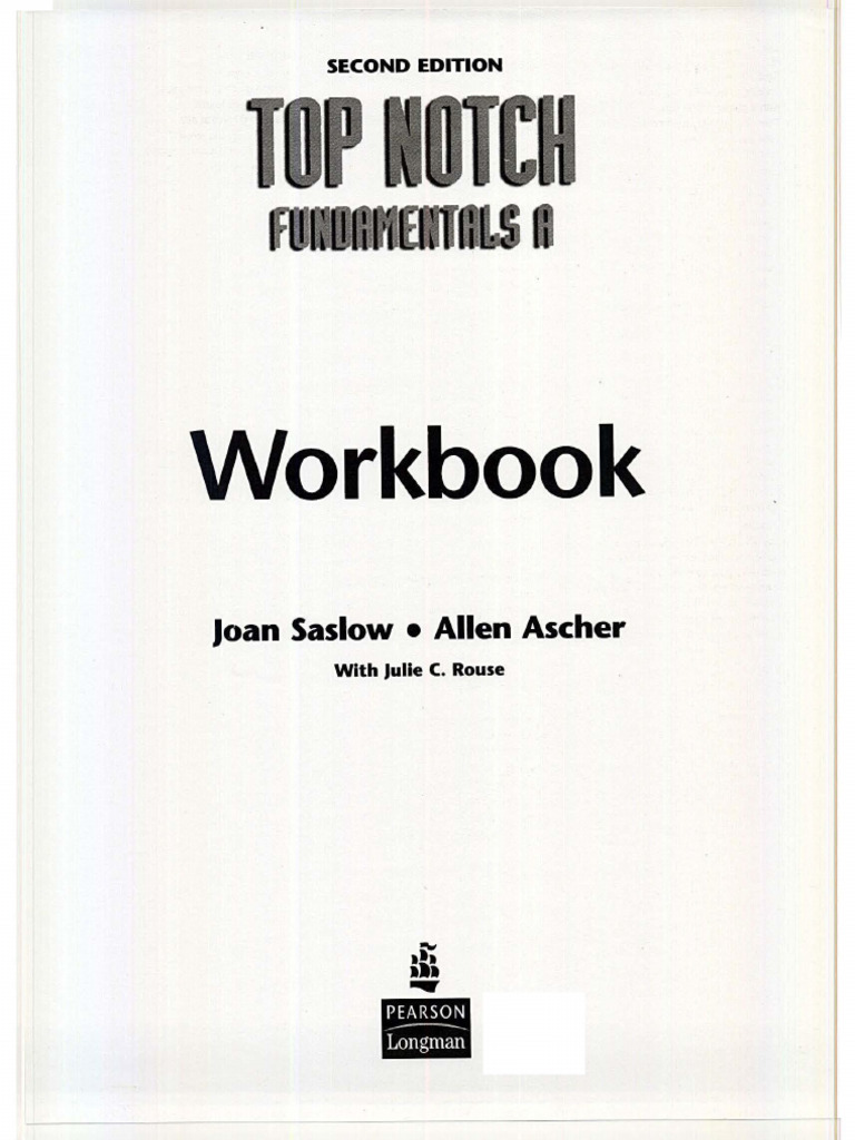 Top Notch Fundamentals - Workbook | PDF