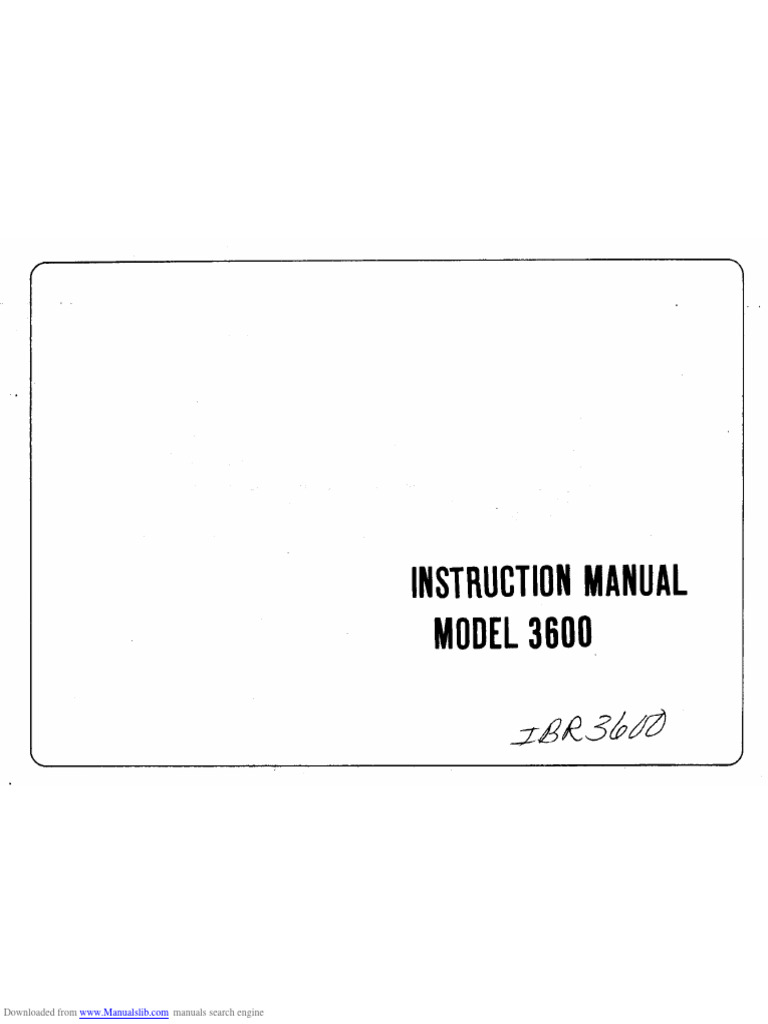 Riccar 3600 Sewing Machine Instruction Manual | PDF