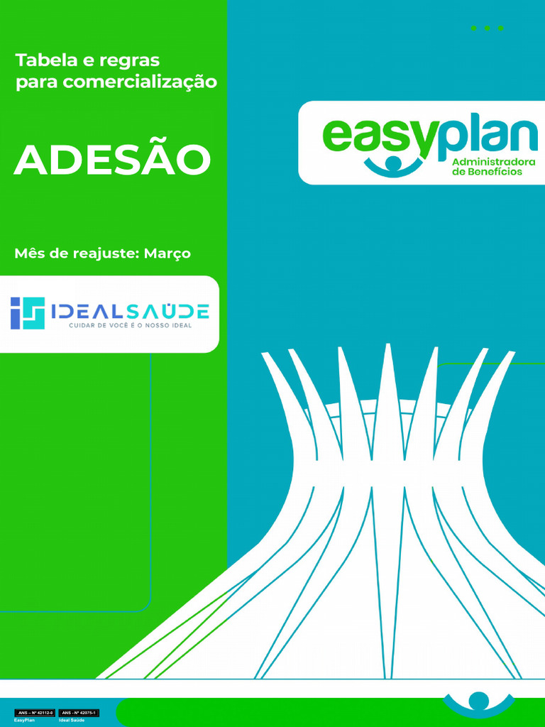 Tabela de Valores do Plano EasyPlan | PDF
