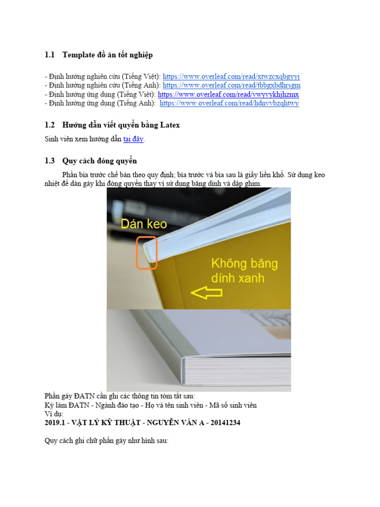 Template Va Quy Cach Dong Quyen DATN | PDF