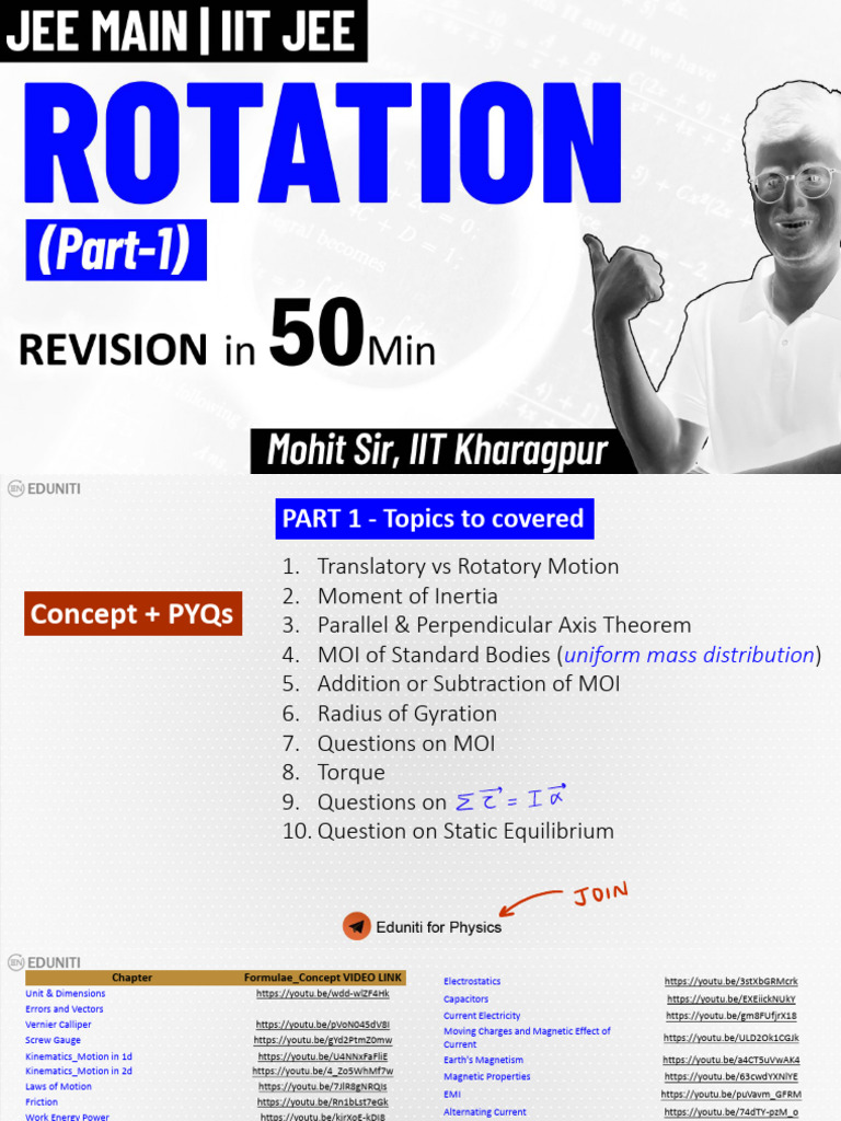 Rotation Merged | PDF | Waves | Newton's Laws Of Motion