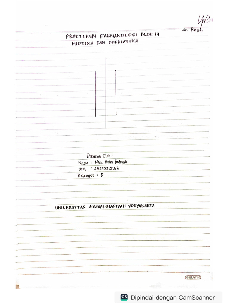 Nisa Aulia Fadiyah - 20210310168 - Farmako | PDF