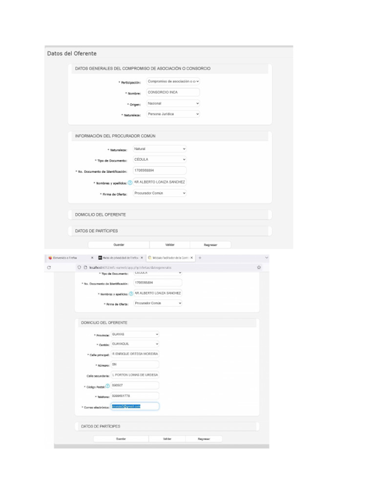 Creacion de Un Consorcio | PDF