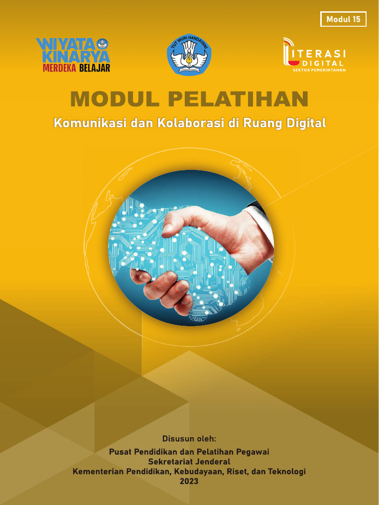 Modul 15 - Komunikasi Dan Kolaborasi Di Ruang Digital | PDF