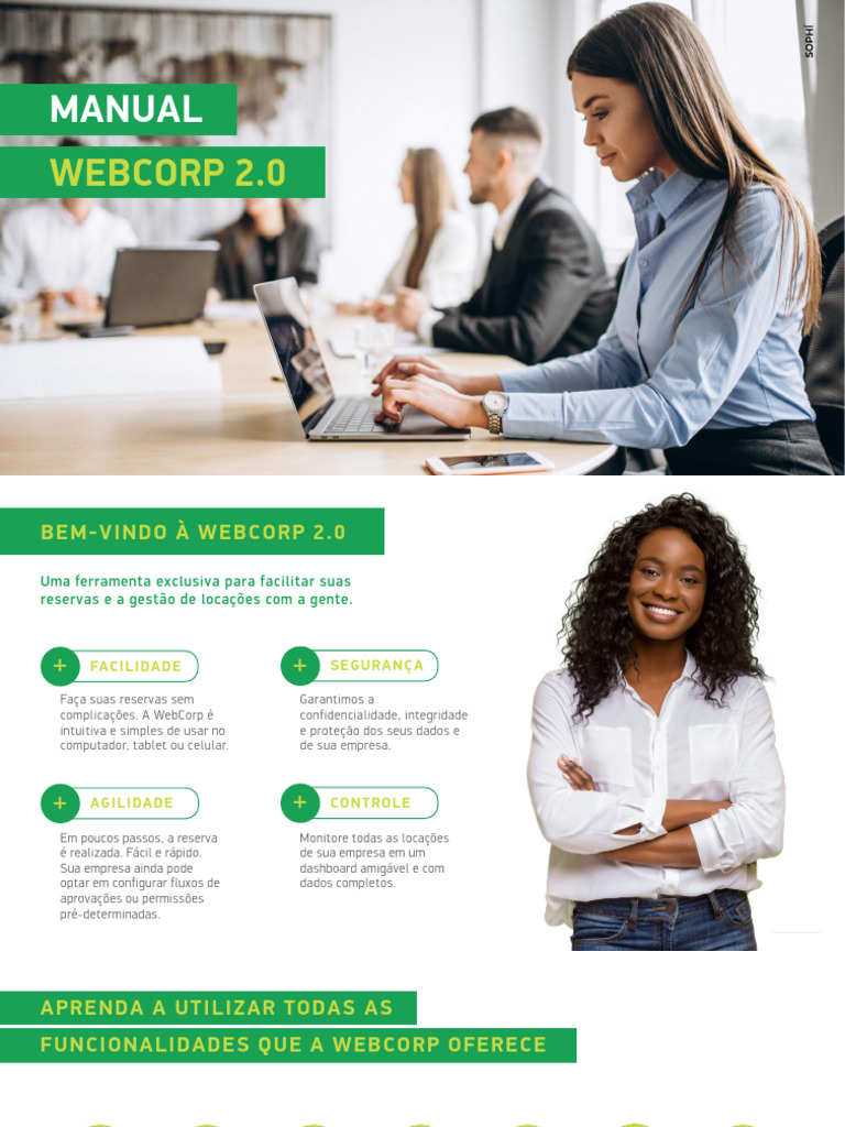 Manual Webcorp | PDF | Fazer login | Informática