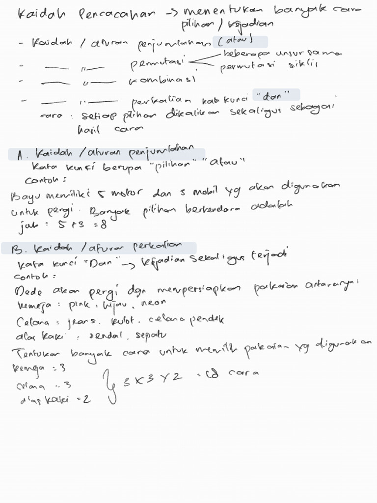 Peluang - MTK 12 | PDF