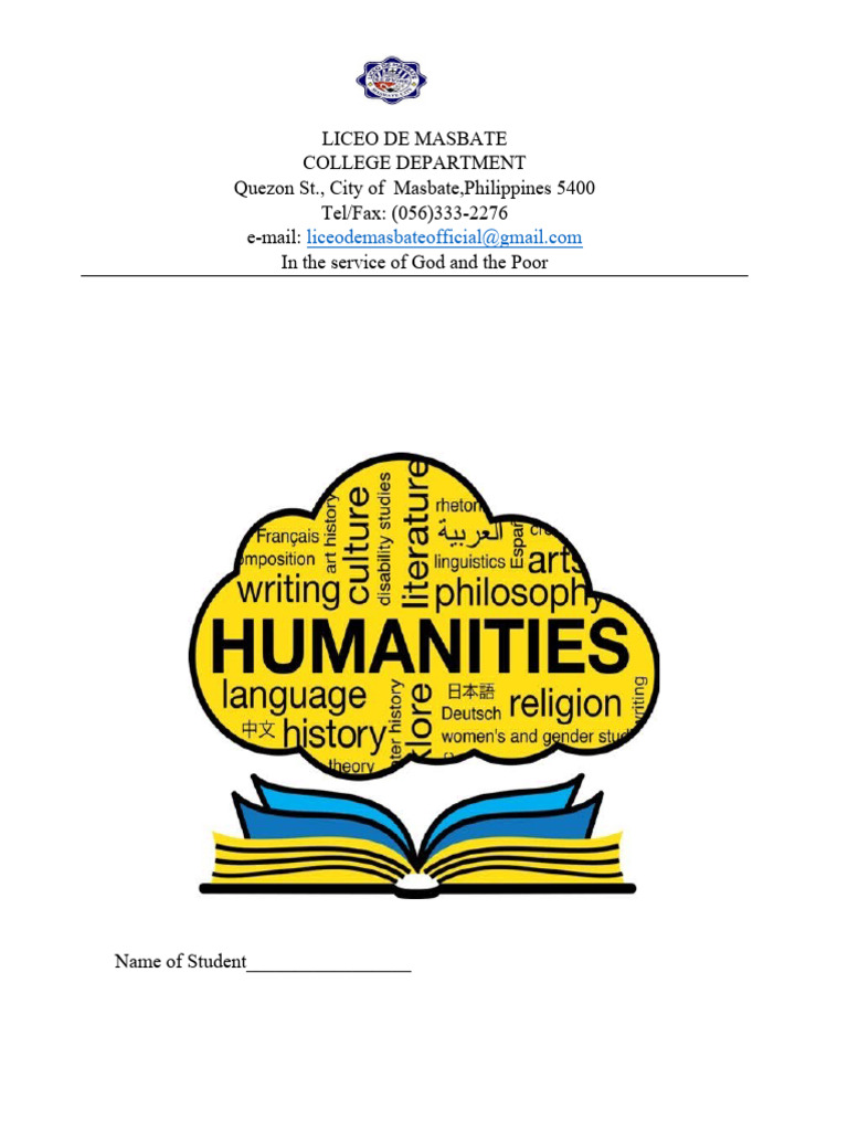Introduction To Humanities | PDF | The Arts | Humanities