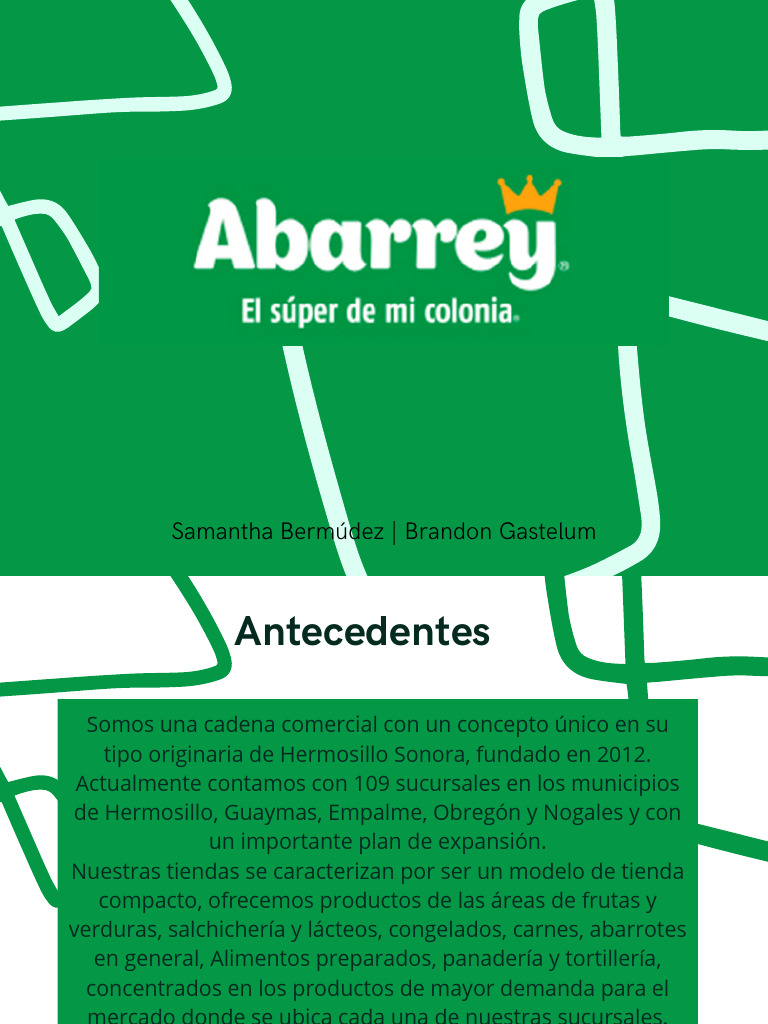 Abarrey | PDF | Supermercado | Procesos de negocio