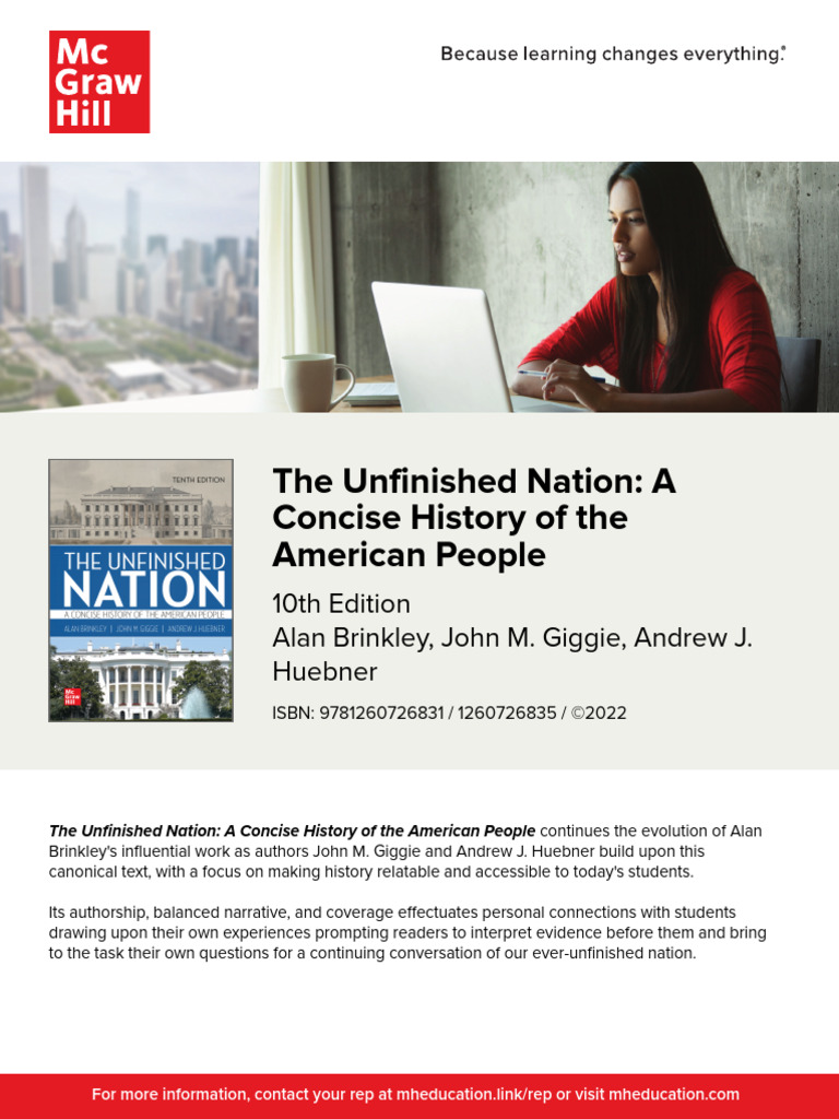 Brinkley The Unfinished Nation 10e | PDF | Learning | Essays