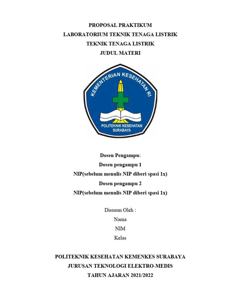 Contoh Format Proposal TTL | PDF