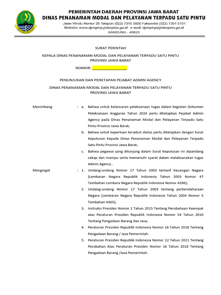 SK Admin Agency 2024 | PDF