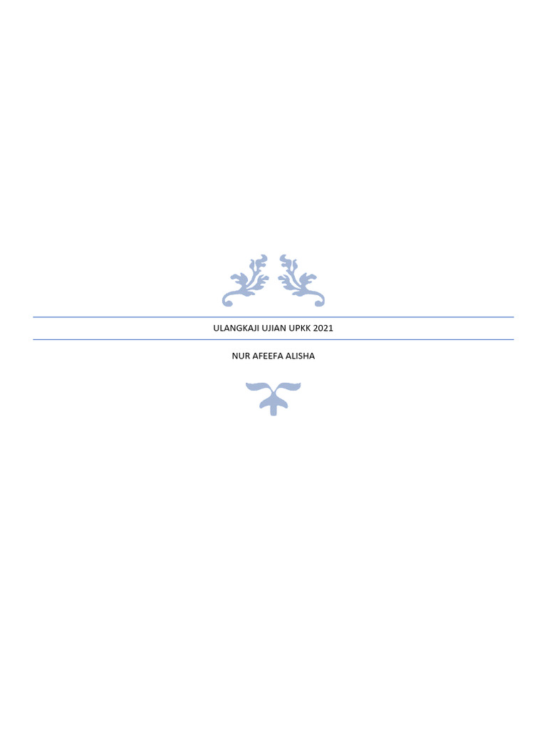 Nota UPKK | PDF