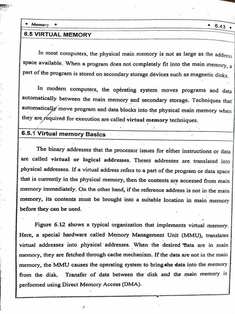 Virtual Memory & USB | PDF | Computer Data Storage | Usb