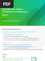 Quickbooks Online Certification Practice Test | PDF | Finance & Money ...