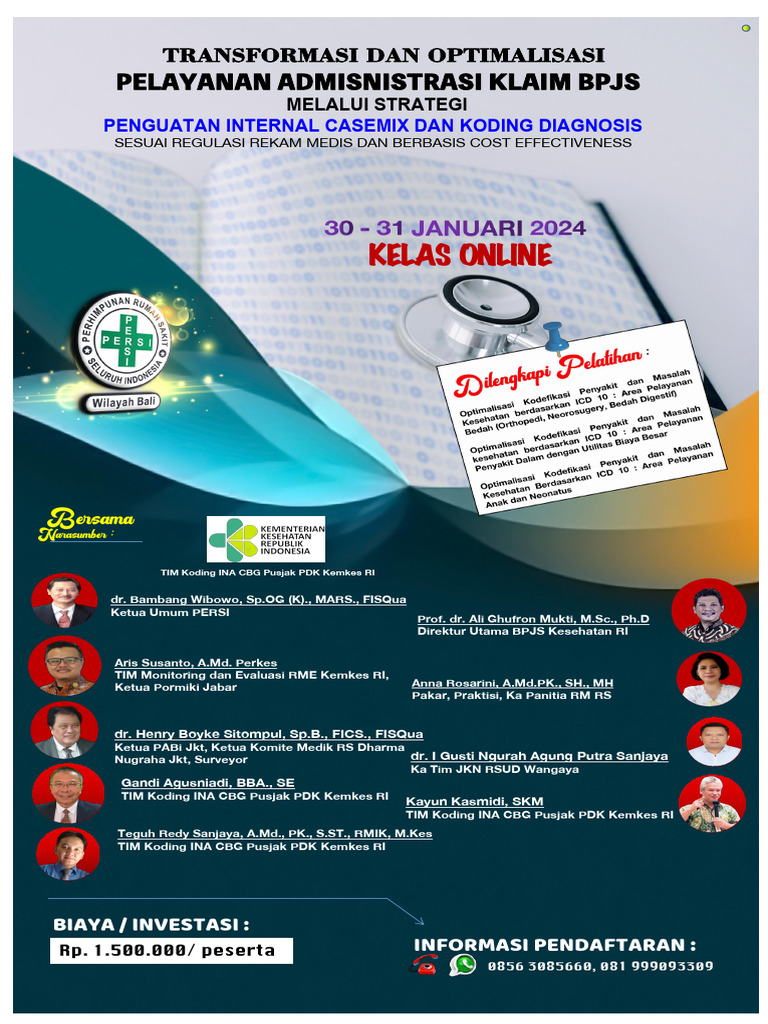 Optimalisasi Koding Diagnosis BPJS 2024 | PDF