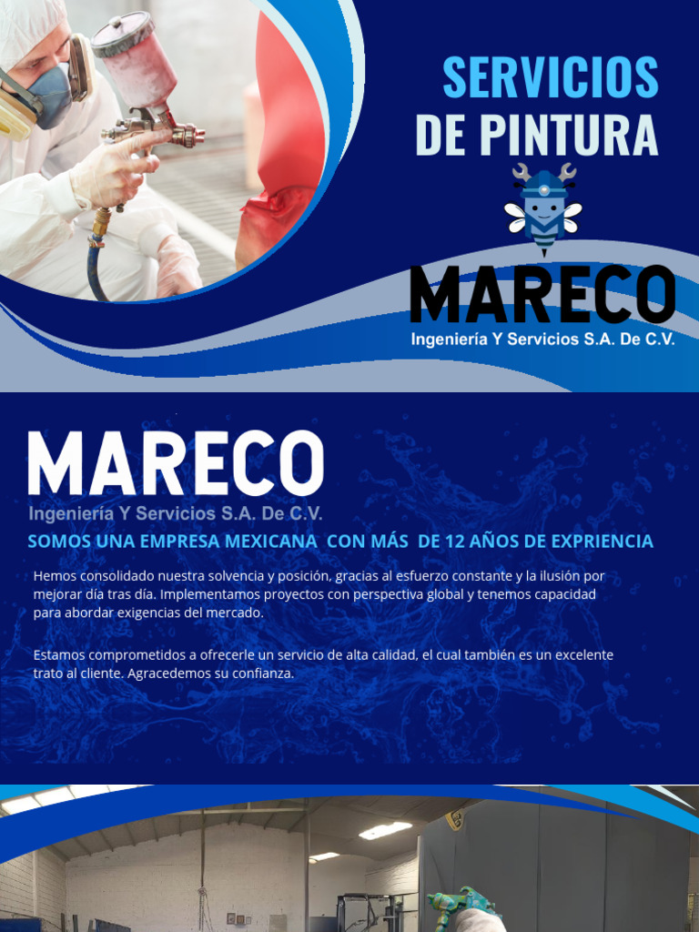 Presentacion Mareco Pintura | PDF | Pintar | Ciencias fisicas