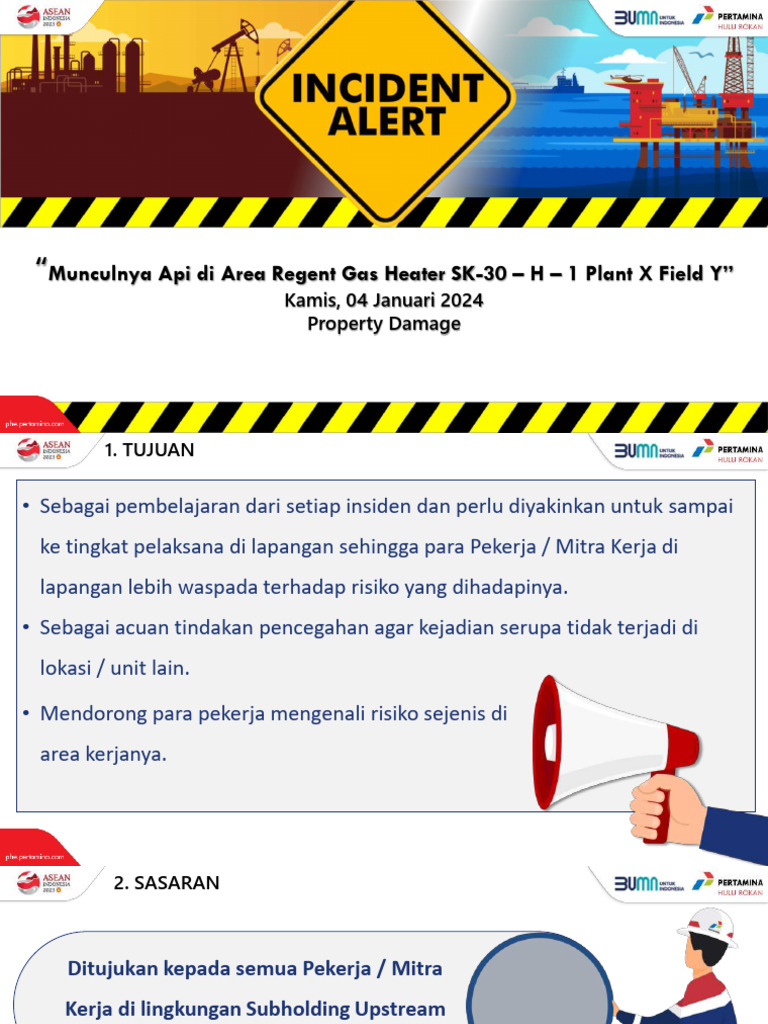 0005 PHR04100 LAMP - SSD Insiden Munculnya Api Di Area Regent Gas ...