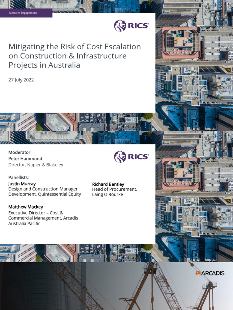 Cost Escalation in Australian Construction | PDF | Risk | Economies
