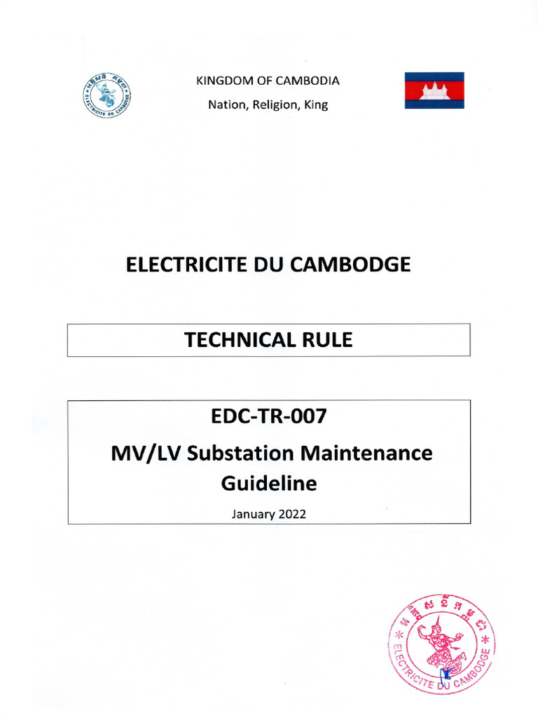 EDC TR 007 - rv1.0 | PDF