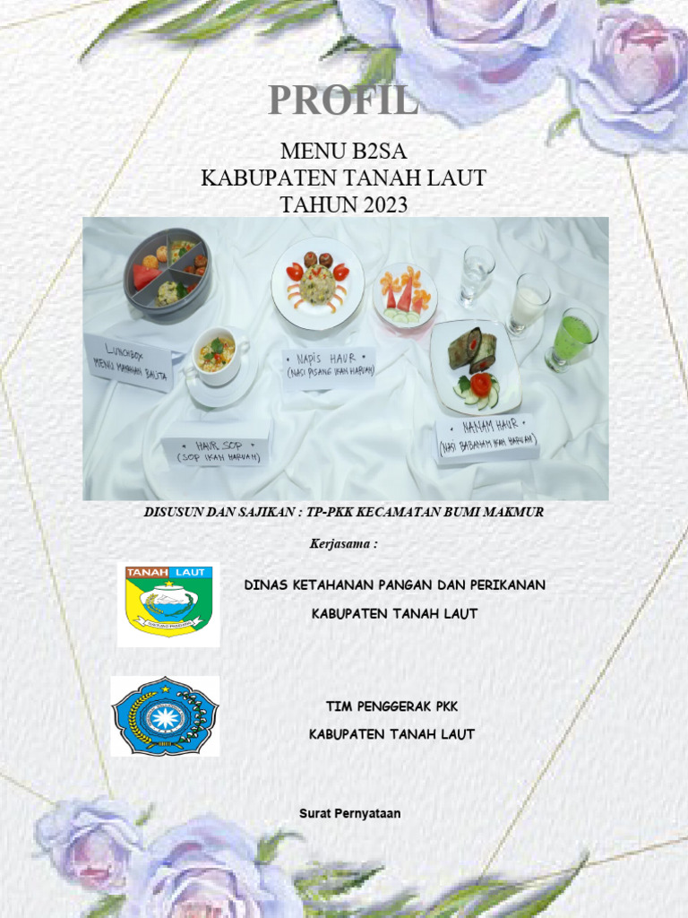 Profil Menu B2sa Bumak 2023 | PDF