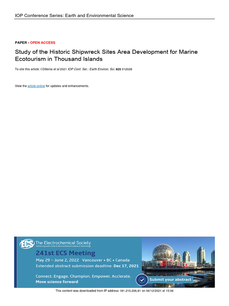 Study of The Historic Shipwreck Sites Area Develop | PDF | Shipwrecks ...