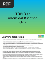 Formula Sheet of Chemical Kinetics | PDF | Reaction Rate | Process ...