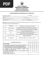 Annex C 7 COT Observation Notes Form | PDF