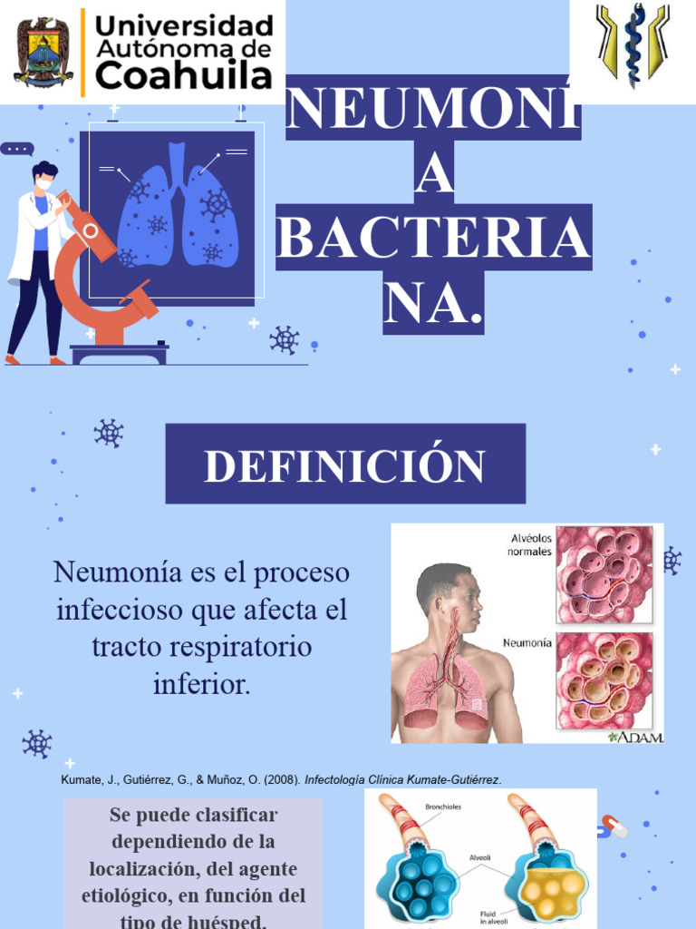 Neumonía: Tipos, Causas y Diagnóstico | PDF | Neumonía | Especialidades ...