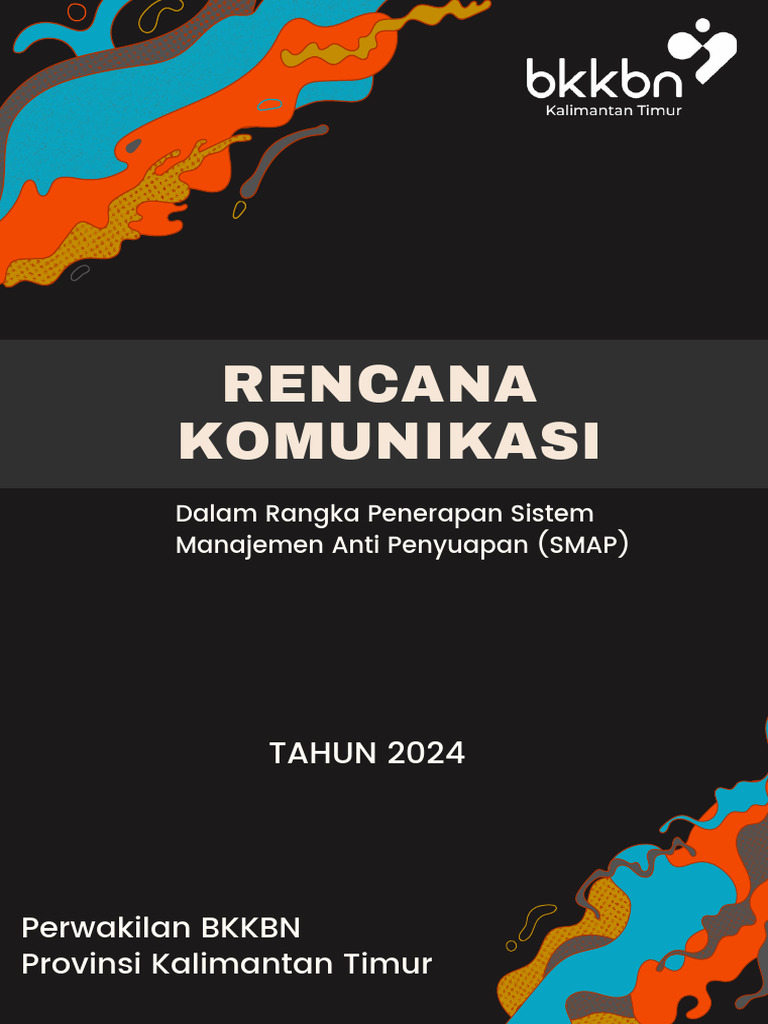 Rencana Komunikasi SMAP 2024 | PDF | Ilmu Sosial