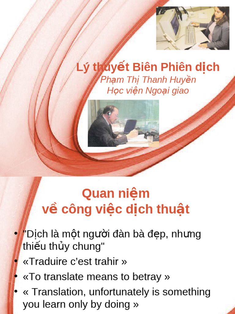 Lý thuyết Biên Phiên dịch - 878203 | PDF