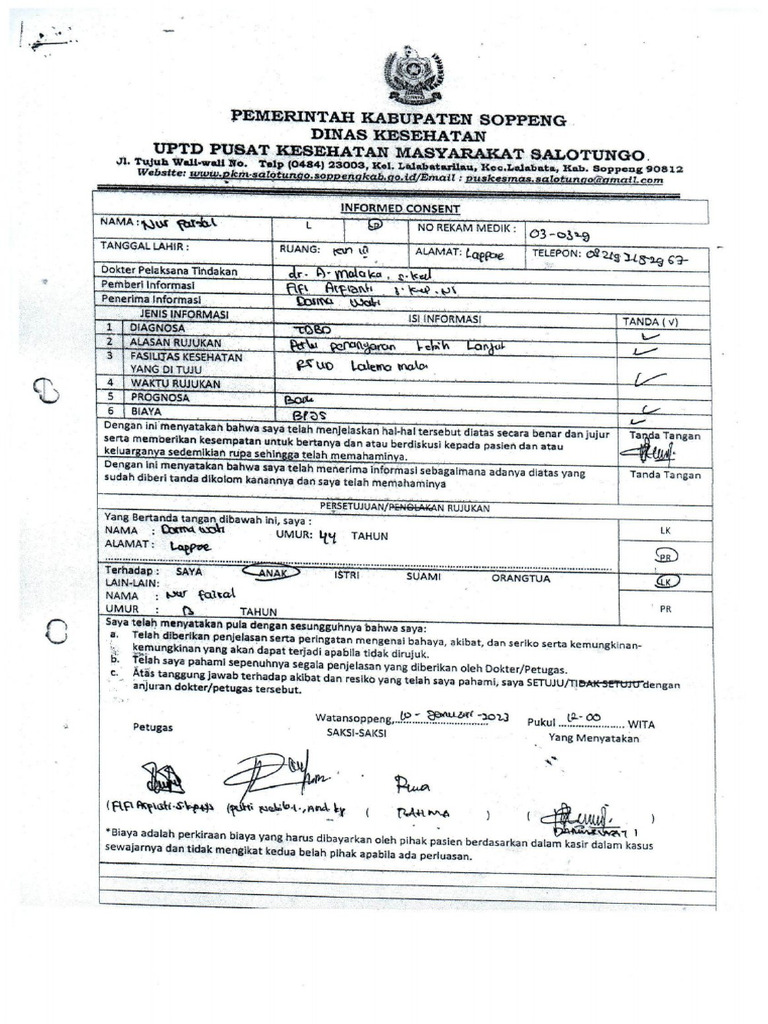 3.7.2.b.1 CPPT Umpan Balik Rujukan | PDF