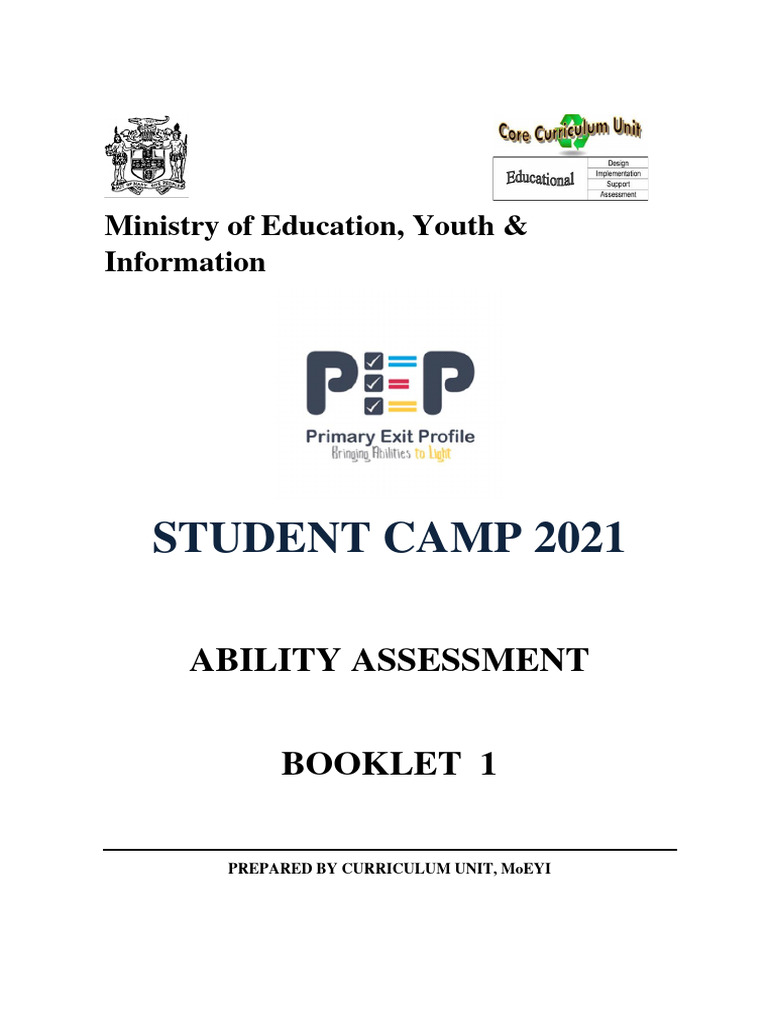 Language Ability Test Booklet 2021 Draft 3 | PDF | Curriculum | Violin