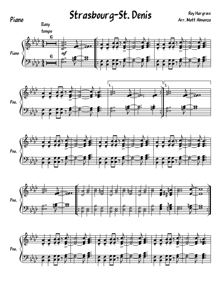 Strasbourg Piano | PDF