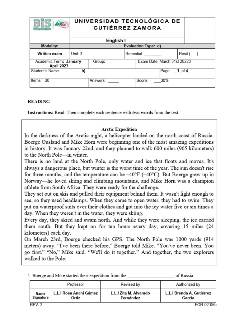 Unit 3 English 1 | PDF | Linguistics | Grammar