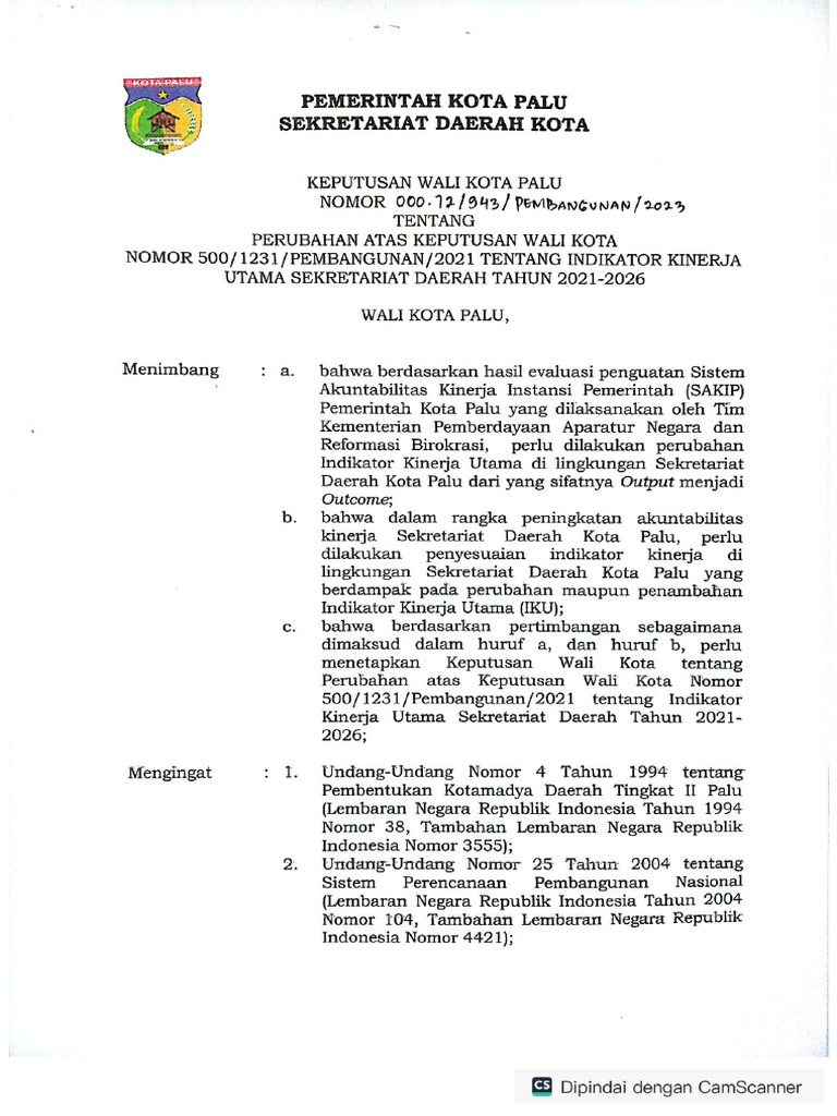 SK IKU Baru 2021-2026 | PDF