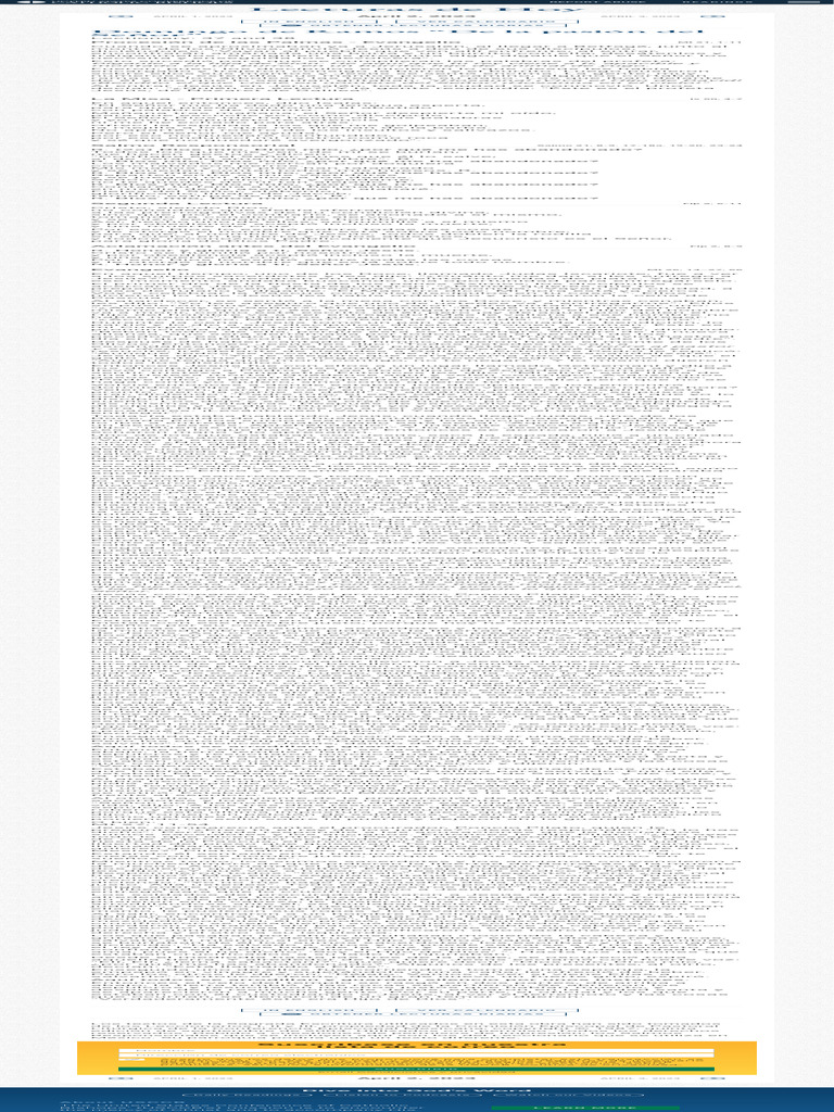 Lecturas de Hoy - April 2, 2023 USCCB | PDF | Jesús | Poncio Pilato