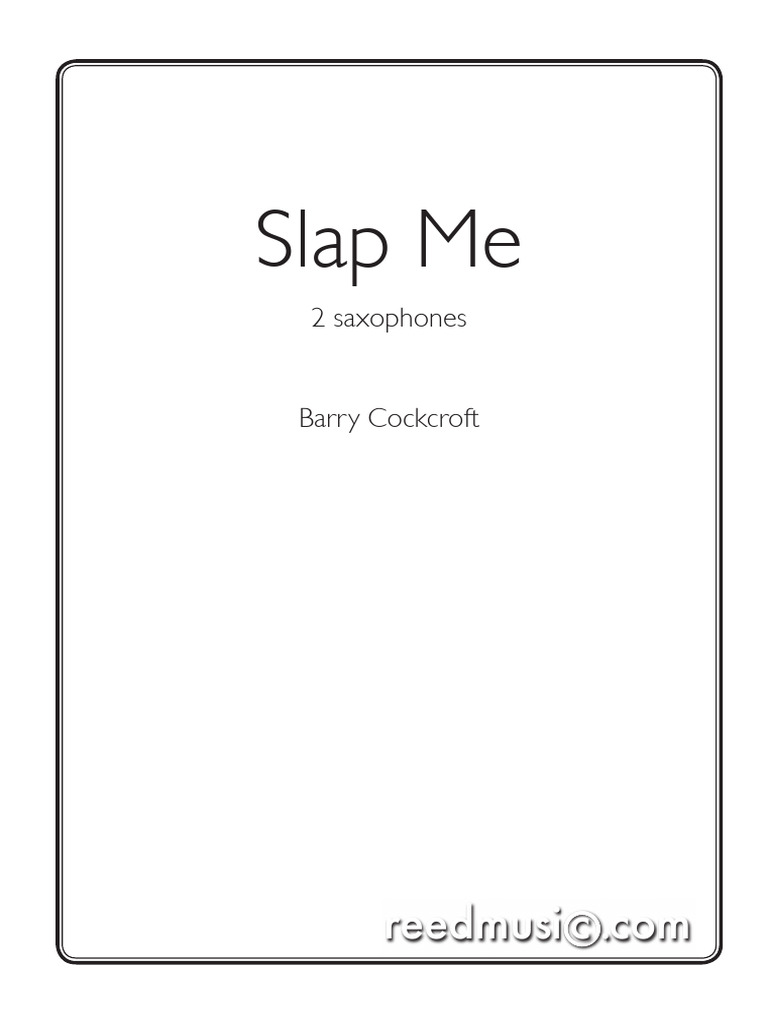 Slap Me | PDF | Music Technology | Musical Instruments