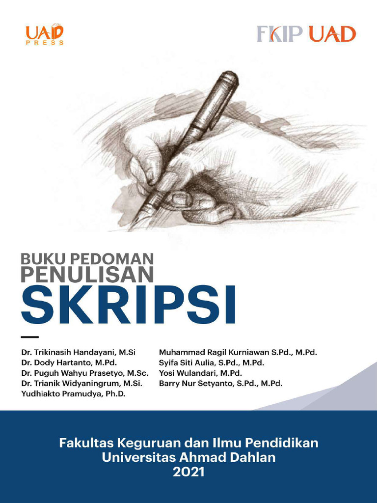 Buku Panduan Skripsi FKIP UAD 2021 (2) - Compressed | PDF