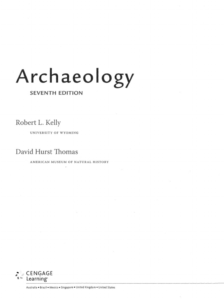 Kelly, R - & Thomas, D - 2017 - Chapter 13, Understanding Key Transitions in World Prehistory ...